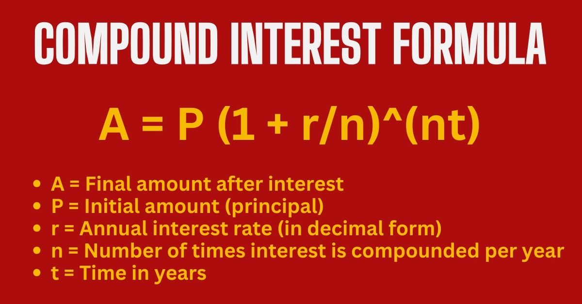 Compound Interest: Meaning, Formula & Calculation - The Metro Chronicle